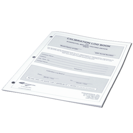 Calibration Log Book - Intoximeters